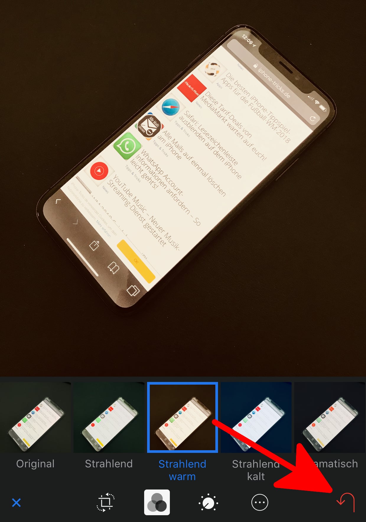 iPhone Fotofilter - Live-Filter direkt in der iPhone-Kamera nutzen