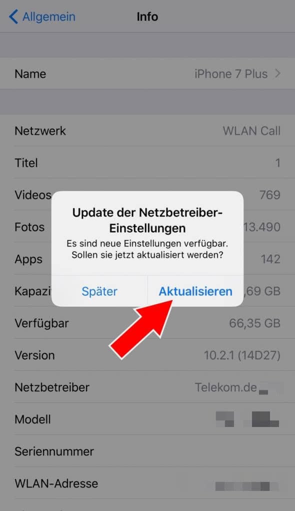 Update der Netzbetreiber-Einstellungen am iPhone – Das müsst ihr wissen