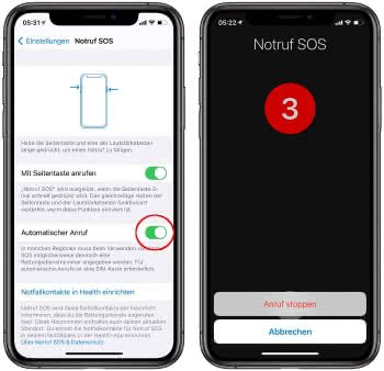 iPhone Notruf absetzen – blitzschnell & automatisch per Shortcut