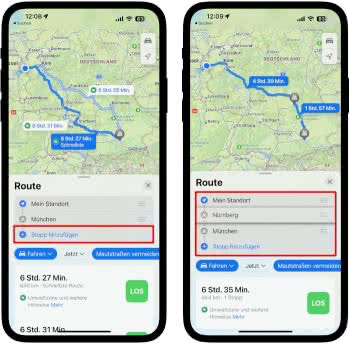 Zwischenstopps in der Apple Karten-App hinzufügen – so geht’s!