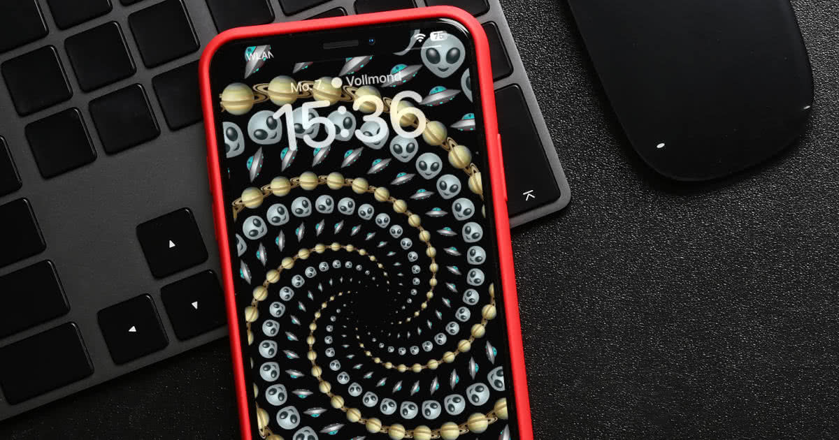 Cooles Emoji-Wallpaper erstellen am iPhone - so leicht geht's!