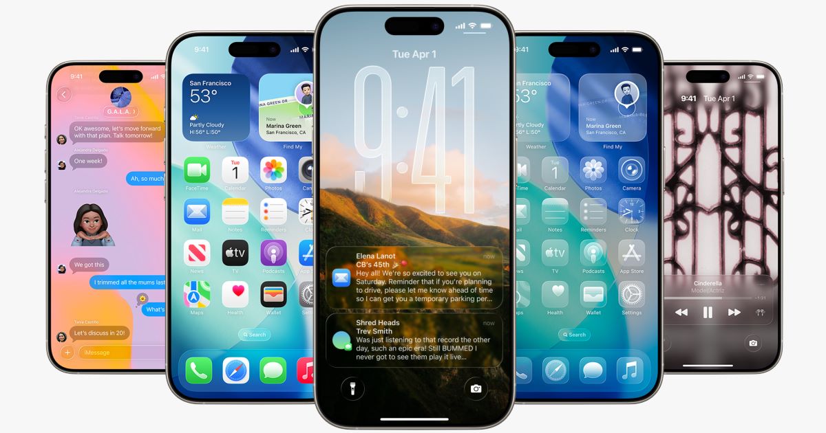 iOS 26 Update ist da: Liquid Glass & neue smarte Funktionen für das ...
